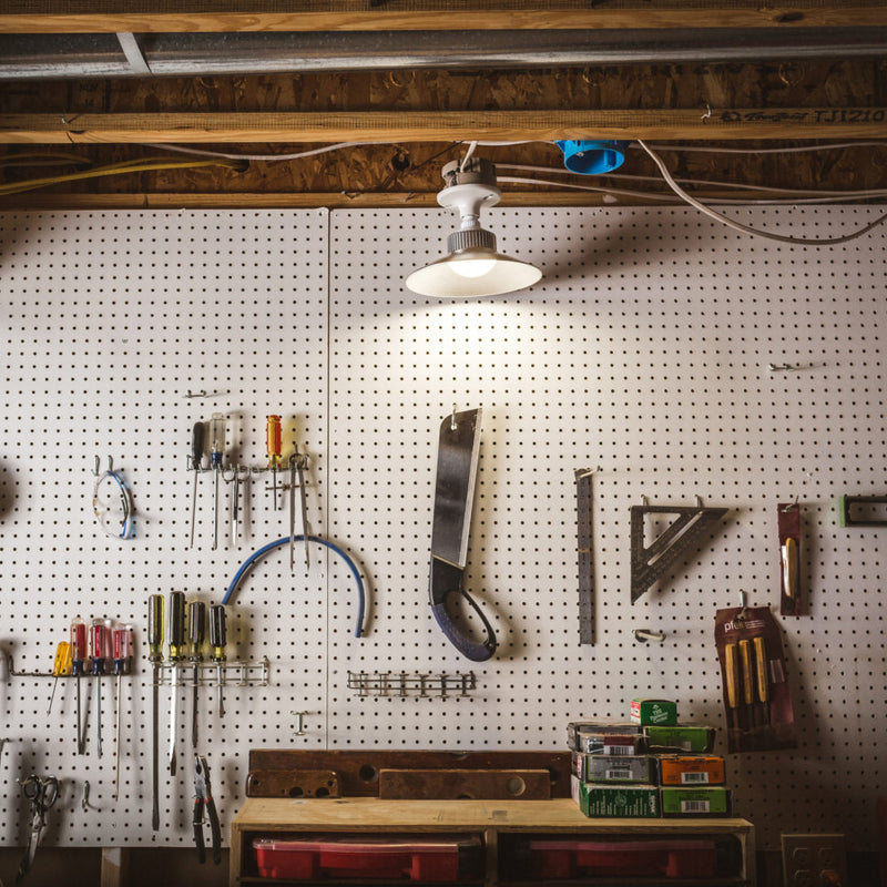 LED Utility Light with Reflector 60W 5000 Lumen 5000K CCT