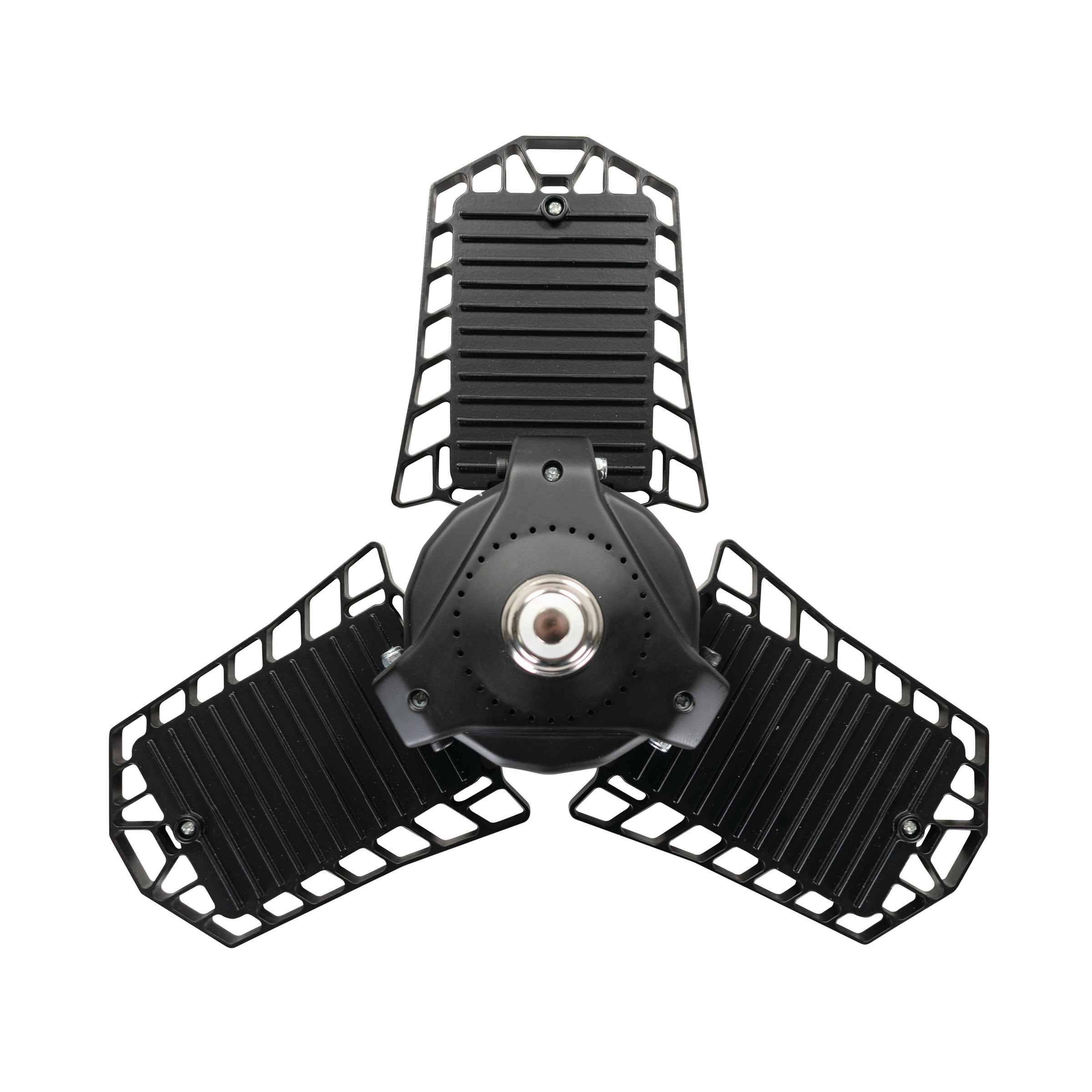 LED Garage Light with Adjustable 4-Panel LED Light 80W 10000 Lumen E26 ...