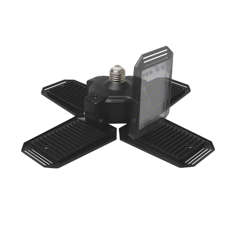 LED Garage Light with Adjustable 4-Panel LED Light Bulb 140W 15000 ...