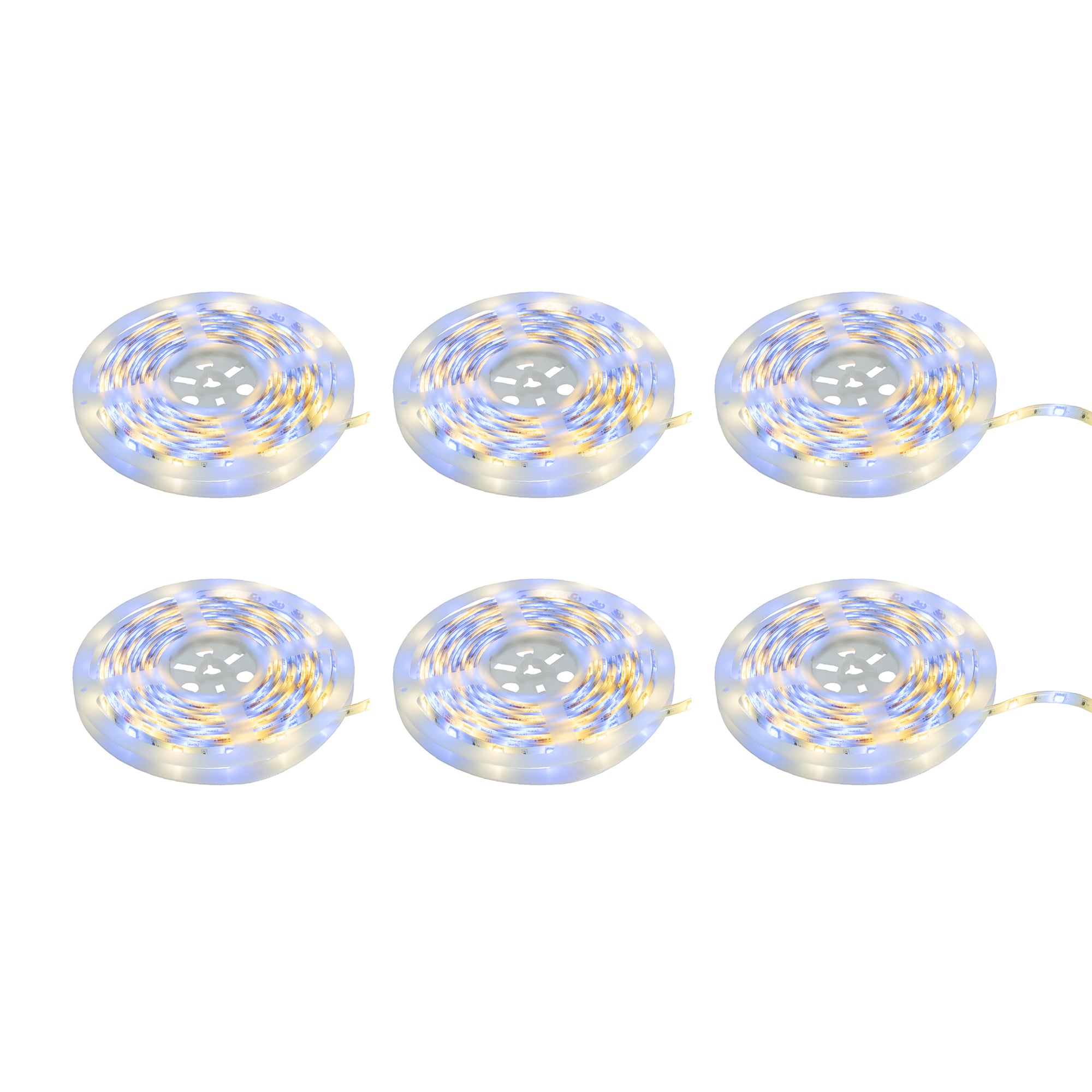 16ft LED Tape Light RGB Color, Cut & Connect, 12" Whip, 800 Lumen 23W