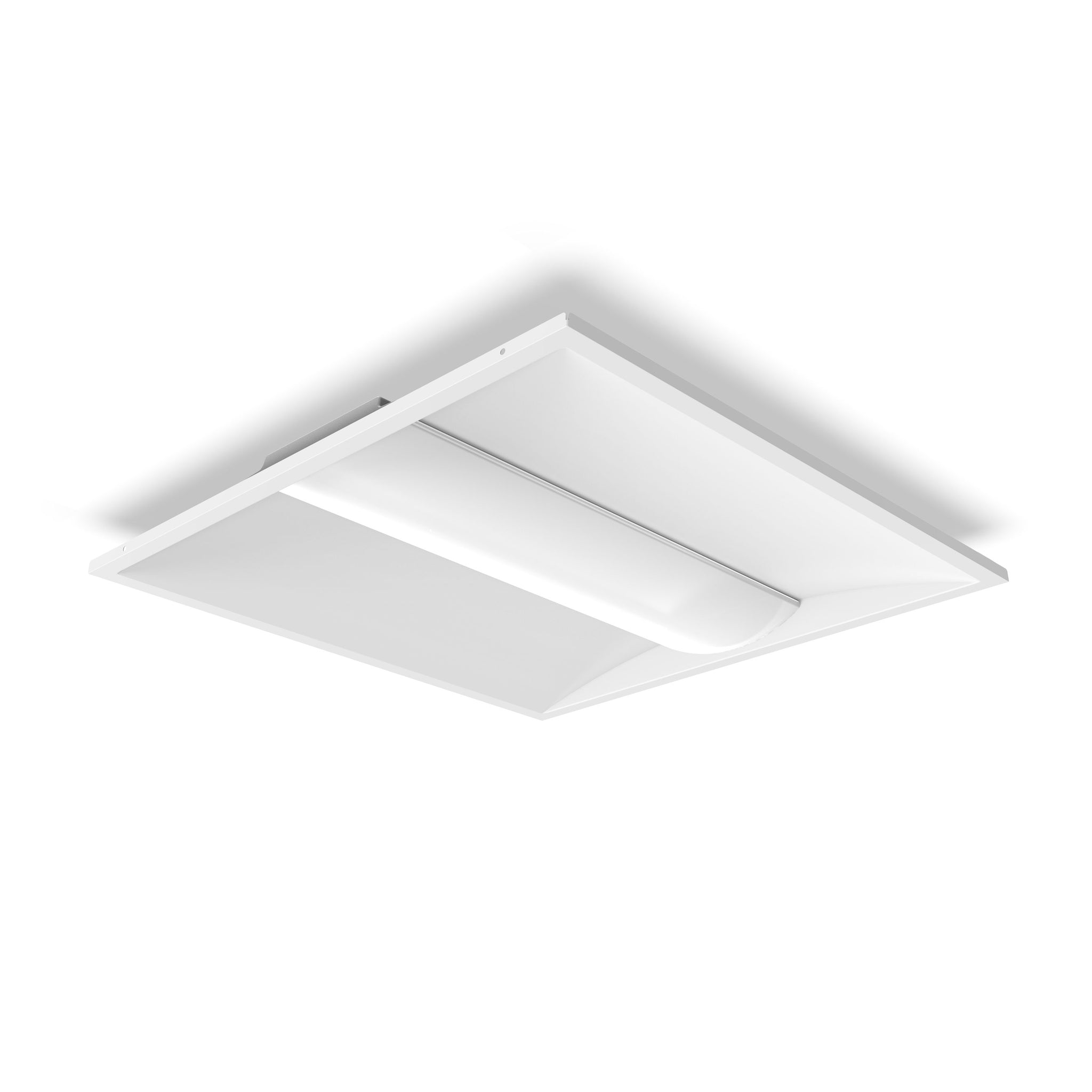 2 ft. x 2 ft. LED Troffer Light with Adjustable 5CCT 120LM/W, White, 2