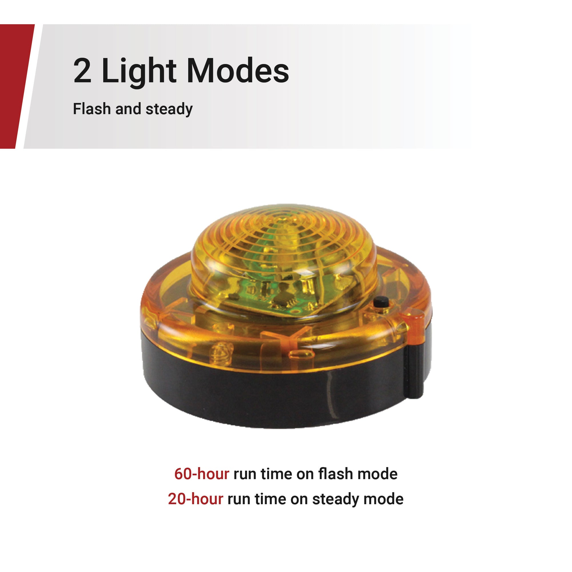LED Emergency Beacon - Yellow