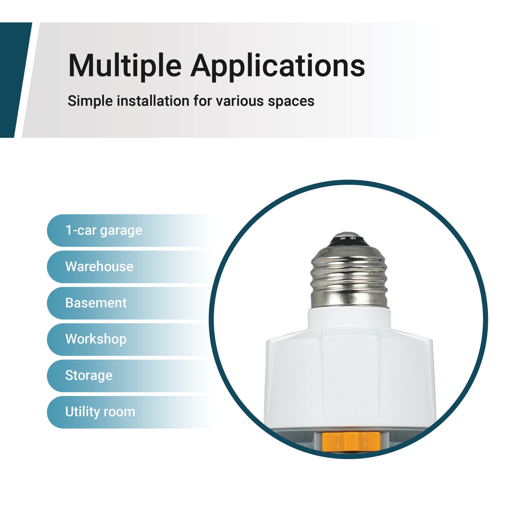 3 Selectable Wattages LED Corn Cob Light Bulb 3 Colors. 9W/12W/18W ...