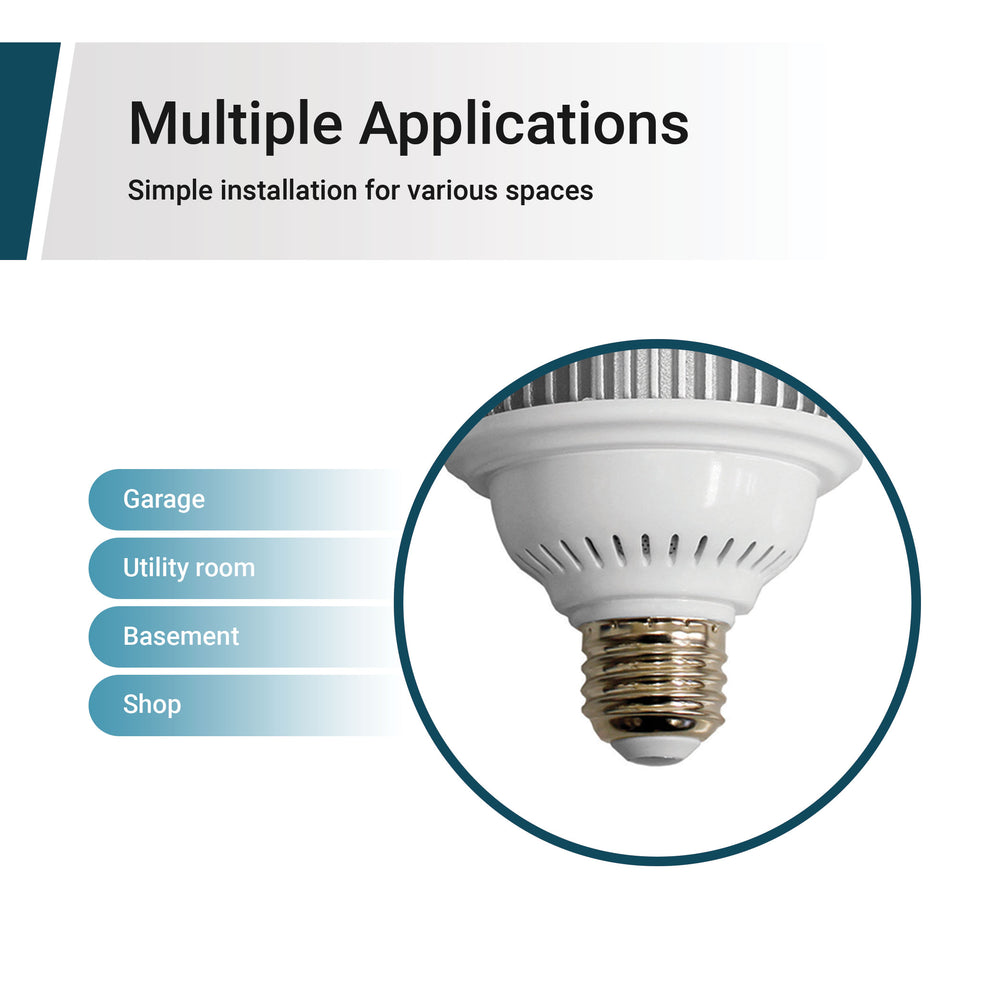 LED A-line Bulb 50W 5000 Lumen E26 5000K CCT