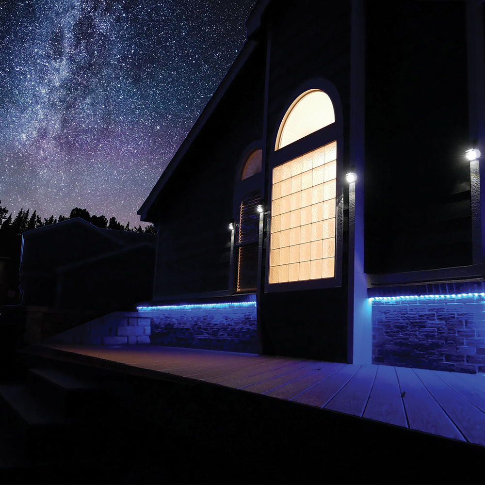 16ft Linkable LED Flat Rope Light with Color Changing RGB, Indoor and ...