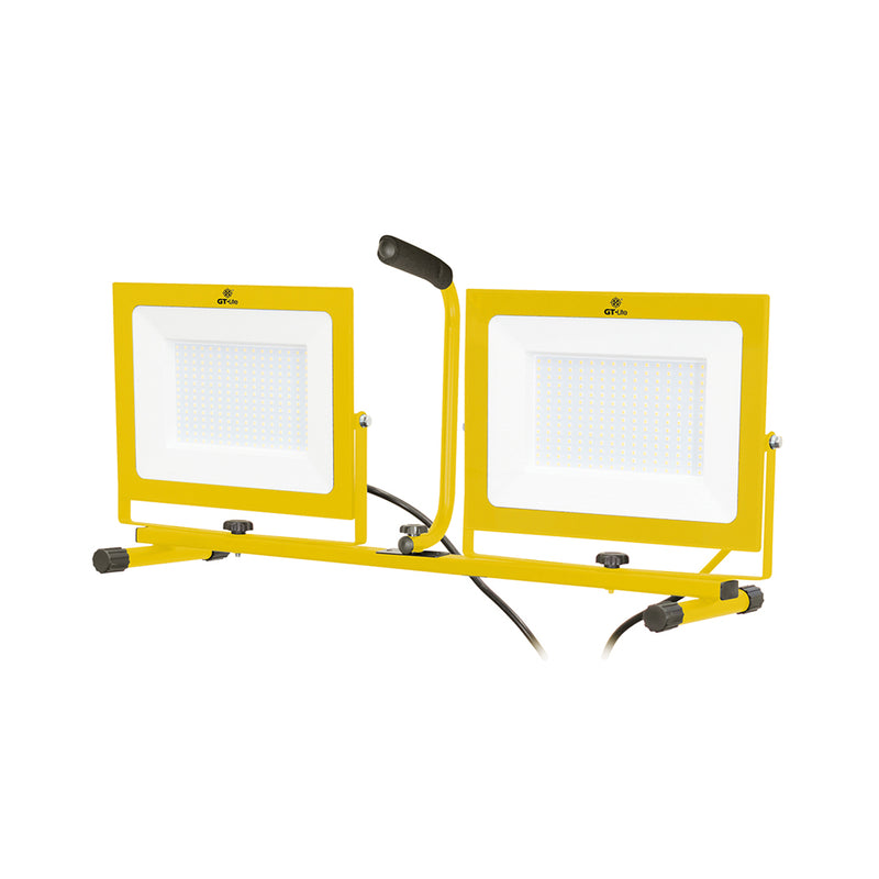LED Work Light Double Head with Tripod 30,000 Lumen 300W